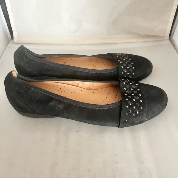 Gabor | Shoes | Gabor Suede Round Toe Flats | Poshmark